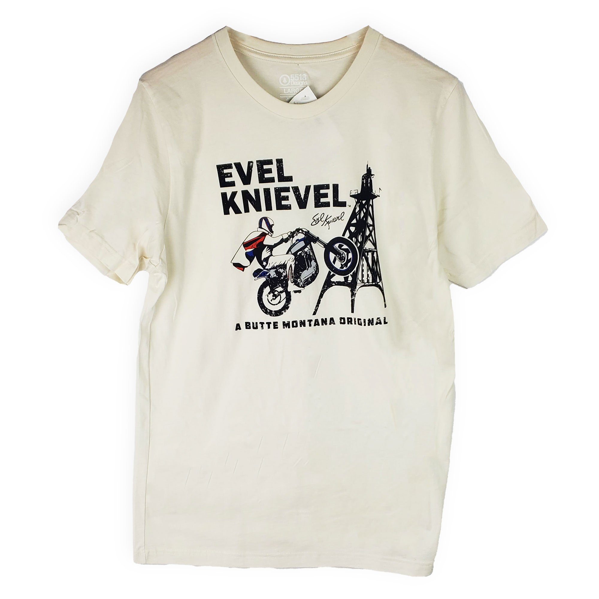 Evel Knievel Tee | 5518 Designs Store