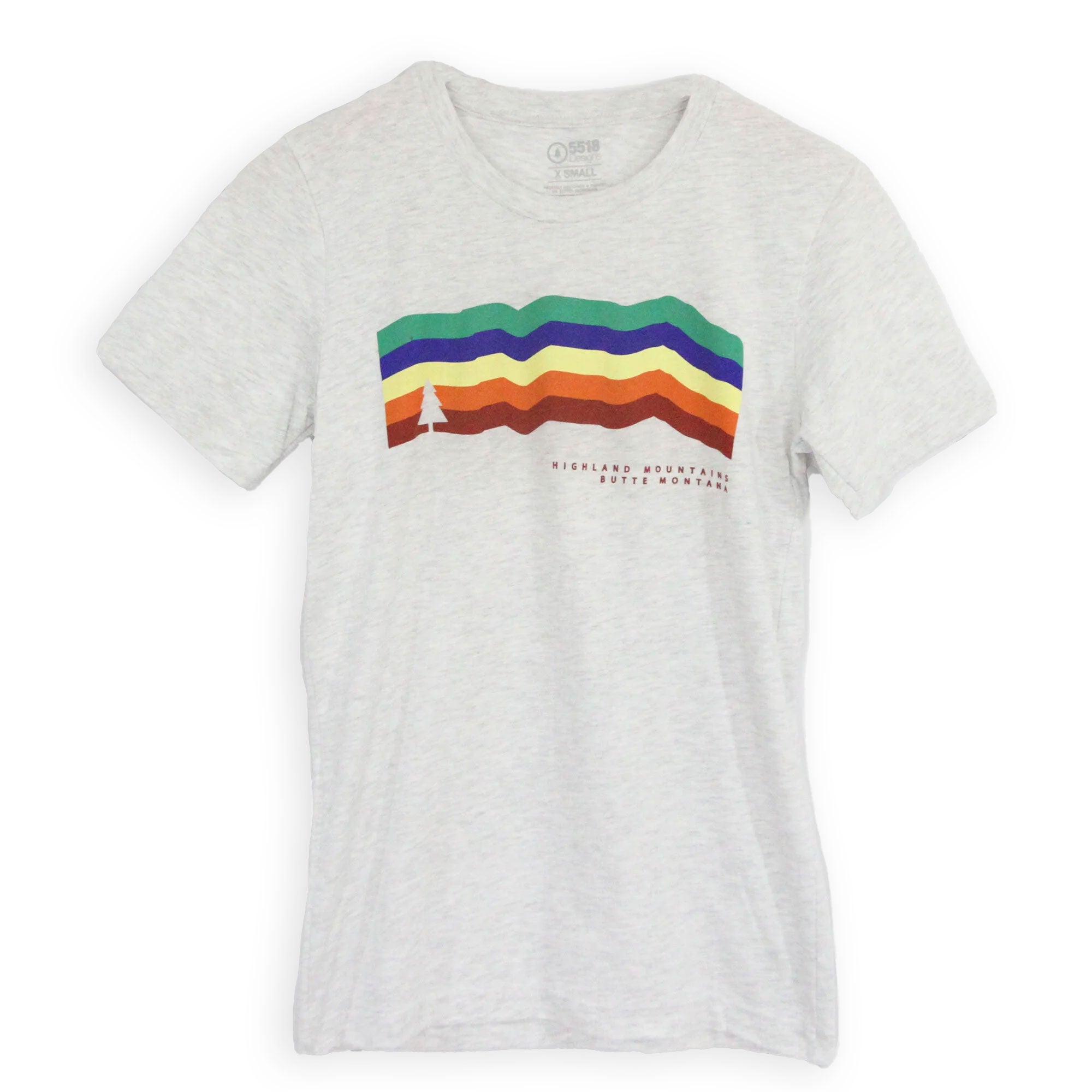 Highlands Mountains Tee | 5518 Designs Store