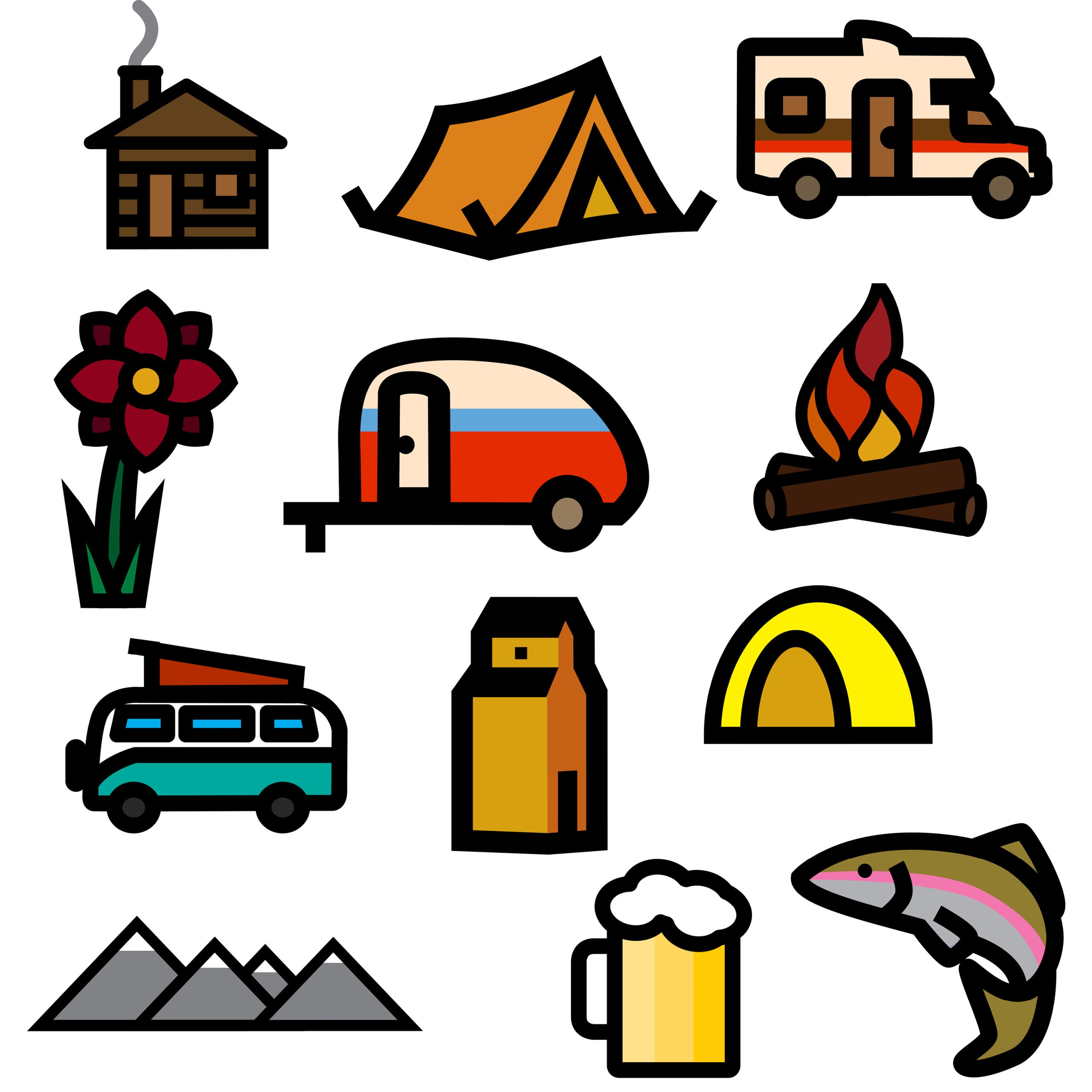 5518 - 1” SimplePlace Stickers | 5518 Designs Store