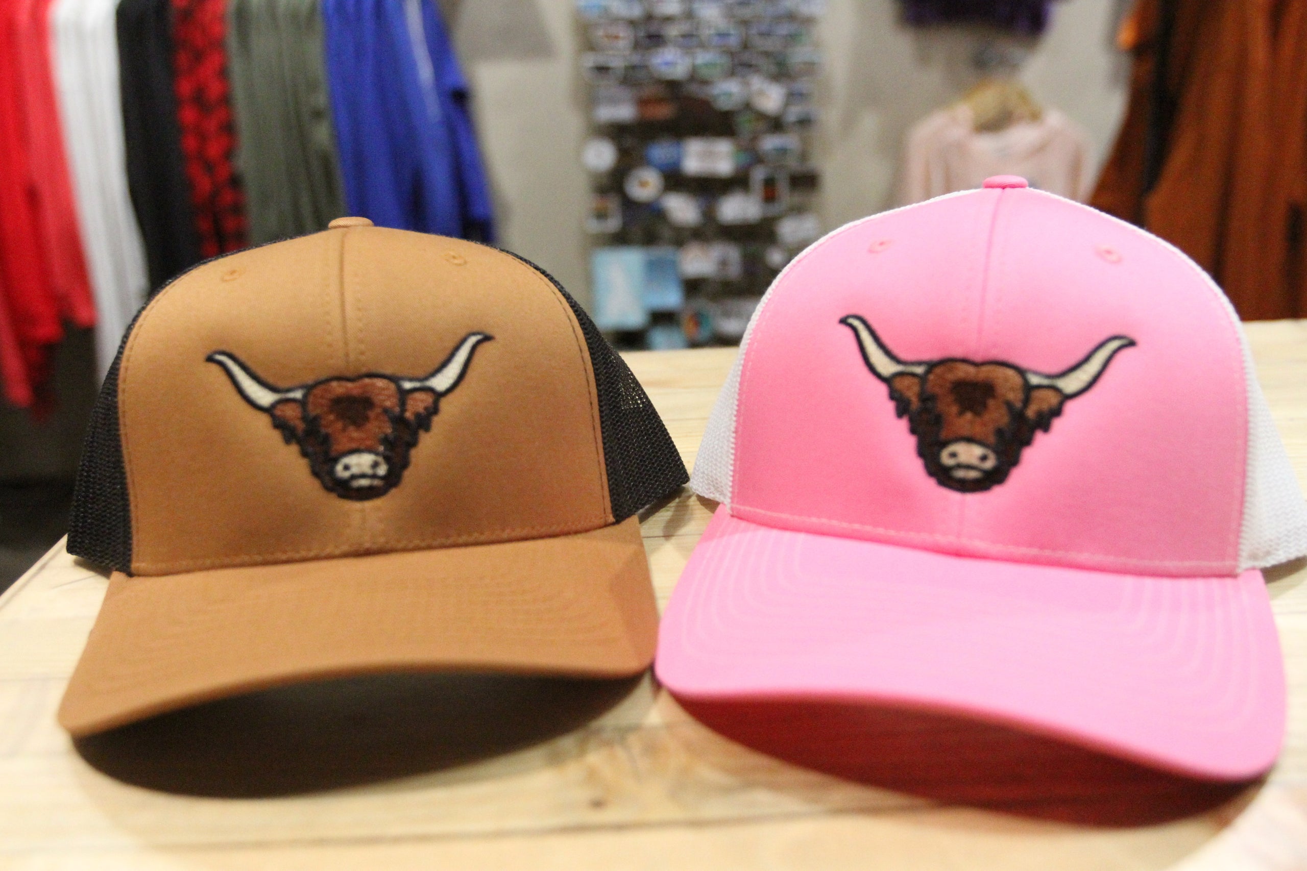 Highland Cow Mesh Snapback | 5518 Designs Store