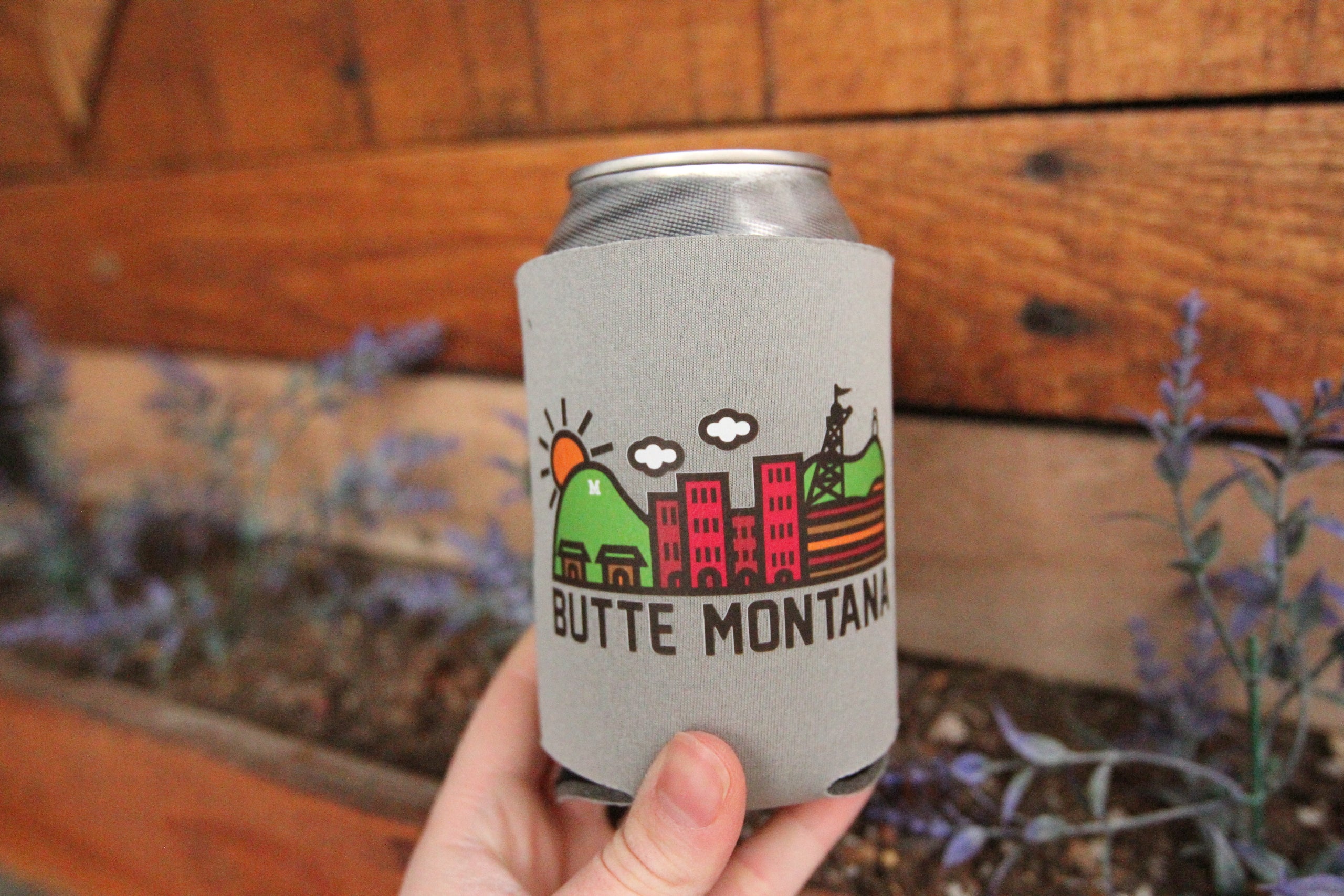 Koozie - Butte MT Skyline | 5518 Designs Store