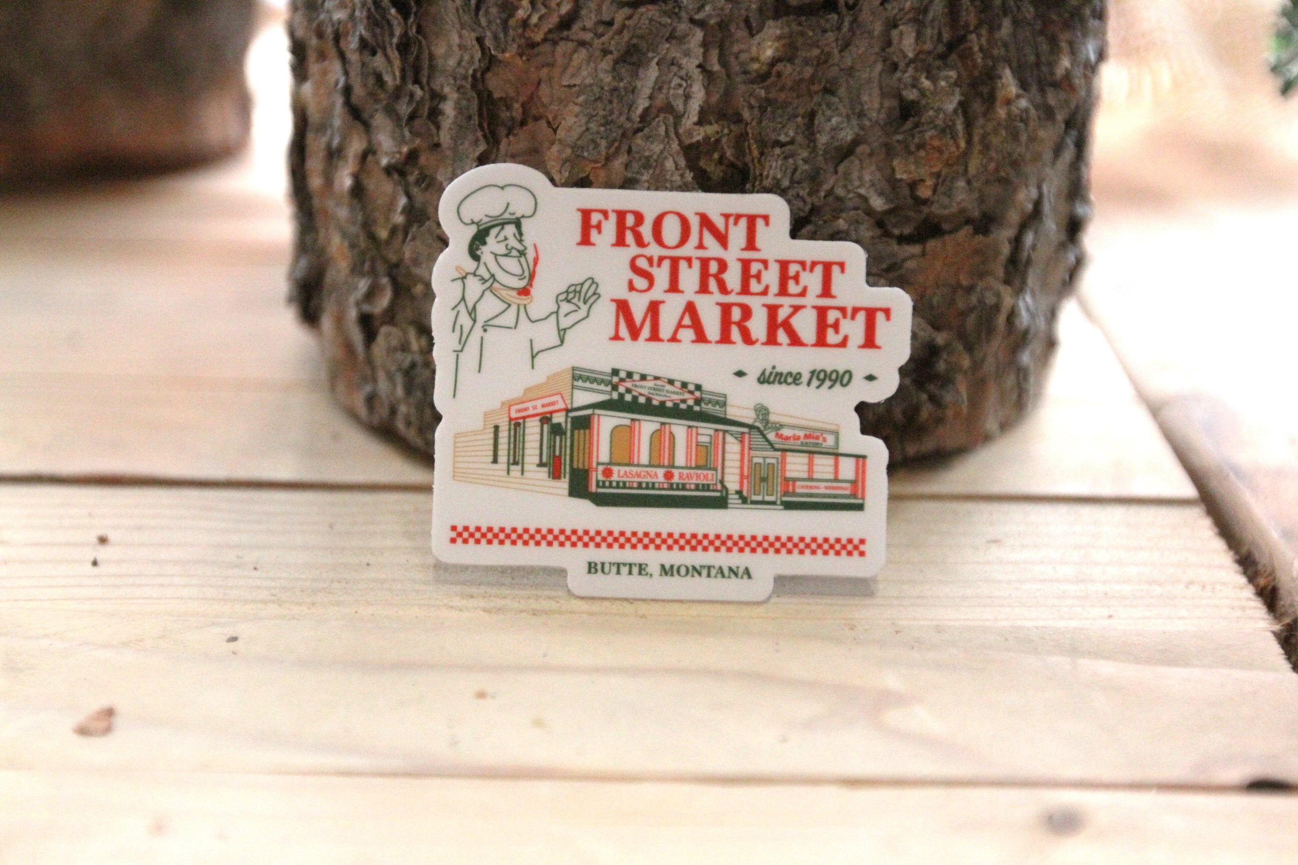 Front Street Market Icon Sticker | 5518 Designs Store